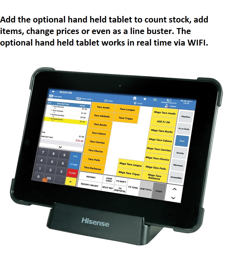 SAM4s SAP-630R Android Cash Register Terminal
