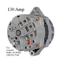 130 Amp Heavy Duty High Output Alternator for Cummins Diesel - Delco ...