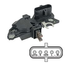 Voltage Regulator, 24 Volt, for Bosch on Alternators on Iveco, John ...