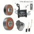 Alternator Kit for Hyundai Kia with Denso 37300-3C125 104211-9140 - 130 Amp Alternator 2006-2009 ...