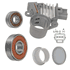 Alternator Rebuild Kit for 1999-2001 Ford Super Duty 7.3L Dsl ...