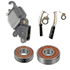 Alternator Rebuild Kit 1999-2002 Chevrolet Silverado with Delco 130 Amp ...