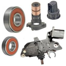 Alternator Rebuilt Kit; Voltage Regulator, Brushes, & Bearings for 150 ...