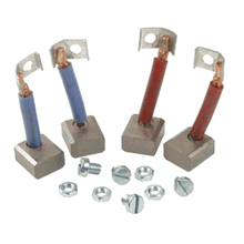 Bosch Starter Brush Set 17.1mm L, 15.9mm W, 8.9mm H, 35.1mm LEAD, 5.2mm ...