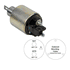 Solenoid, 12V, 3 Terminals, Intermittent, Premium 0331303147 ...