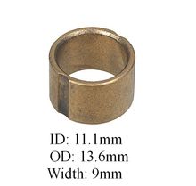 Bosch Starter Bushing 11.1mm ID, 13.6mm OD, 9mm W - Starter Bushings ...