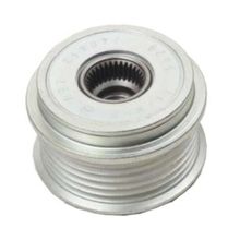 OAP Clutch Pulley, 6 Groove 21mm Belt x 58mm Rib OD x 17mm Bore, M14 ...