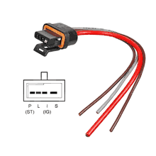 Pigtail Repair Harness Lead for Alternator(Or use only the wires needed ...