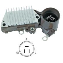 Regulator for Denso 3 Wirs, Round Plug Replacing Denso 126000-0400 ...