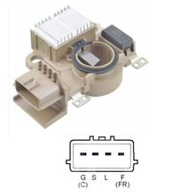 Regulator for Mitsubishi A866X55772, 1800A087 Terminal C, S, L, FR ...