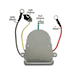 Voltage Regulator 105-64, 8RG2010A, R7-1 For Motorola / Prestolite MR ...