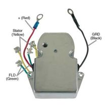 Voltage Regulator, 12 Volt Replacing Motorola 5-329, 8RG2101A, 8RG2112 ...