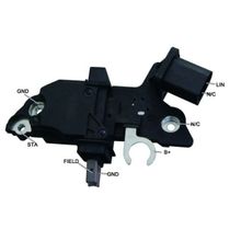 Voltage Regulator with Brushes for Bosch 0124525054, 0124525055 ...