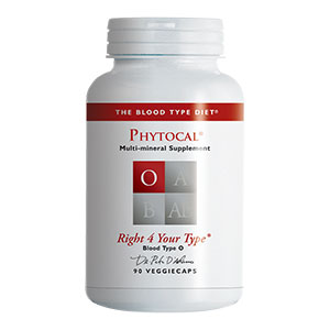 Phytocal (Blood Type O) 120 Veggie Caps