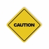 Caution Stickers by PinkPeppermintPaper.com