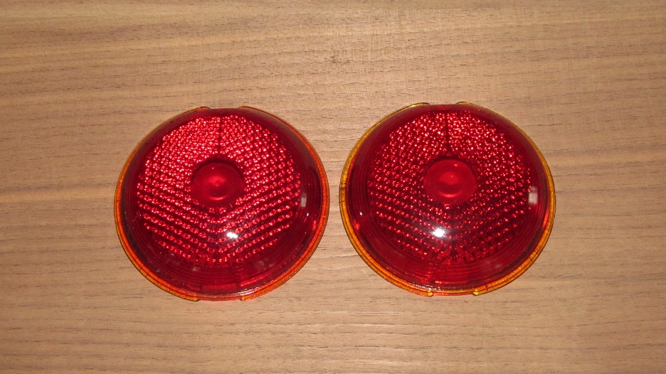 1939 Cadillac & 1939 LaSalle Glass Tail Light Lenses Pair SOLD OUT