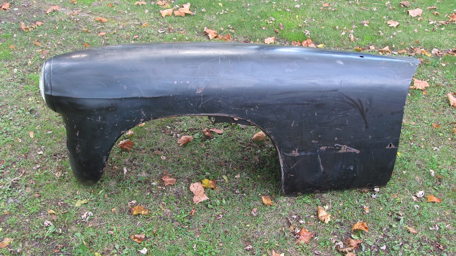 1947 CADILLAC LEFT SIDE FRONT FENDER EXCELLENT USED CONDITION
