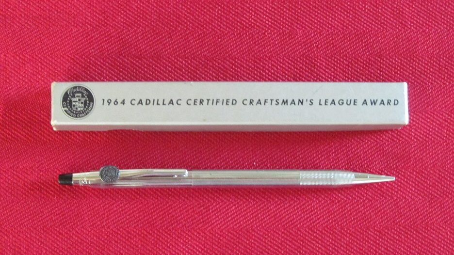 VINTAGE 1964 CADILLAC CERTIFIED CRAFTSMAN PEN NOS IN ITS ORIGNAL BOX
