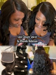 Lace Closure Sew-in Install ~ Jacksonville Fl