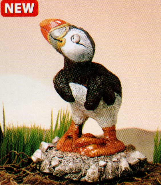 6" Pip Puffin Statue by Beasties