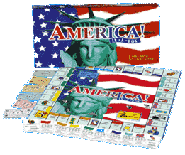 America in a Box Board Game