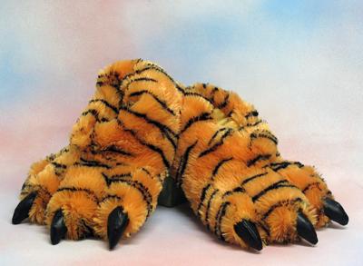 Bengal Tiger Claw Animal Slippers