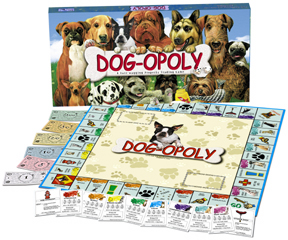 Dog-Opoly Dog Board Game