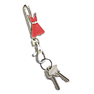 Finders Key Purse Pink Butterfly Key Finder