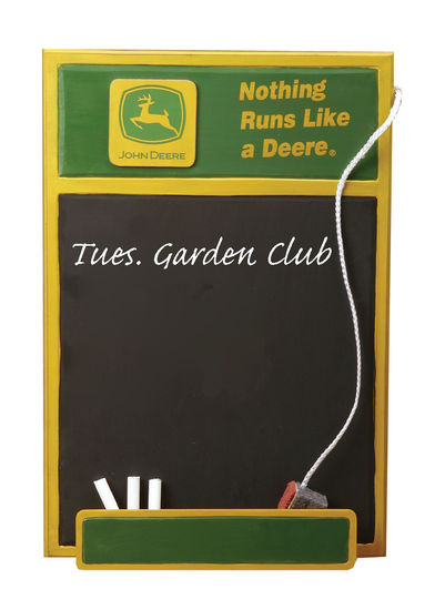 John Deere Chalkboard with Ledge, Chalk and Eraser