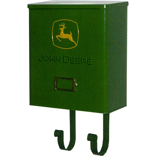 John Deere Top Loading Wall Metal Mailbox