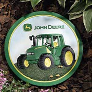 John Deere Tractor with Roof Garden Stepping Stone