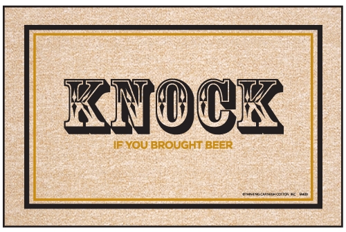 Knock.. Beer Doormat