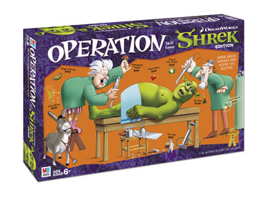 OPERATION Game: Shrek Edition