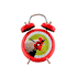 Present Time Rooster Sound Alarm Clock