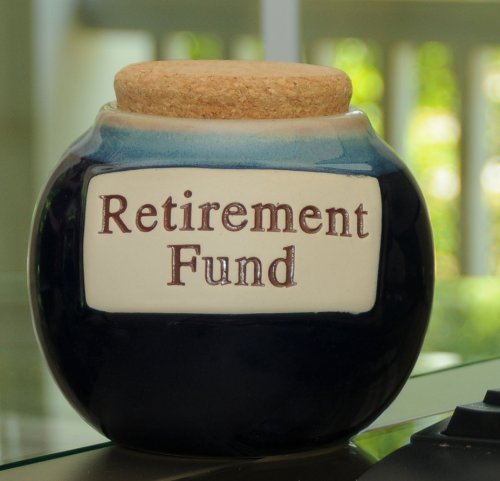 Retirement Fund Money Jar Bank