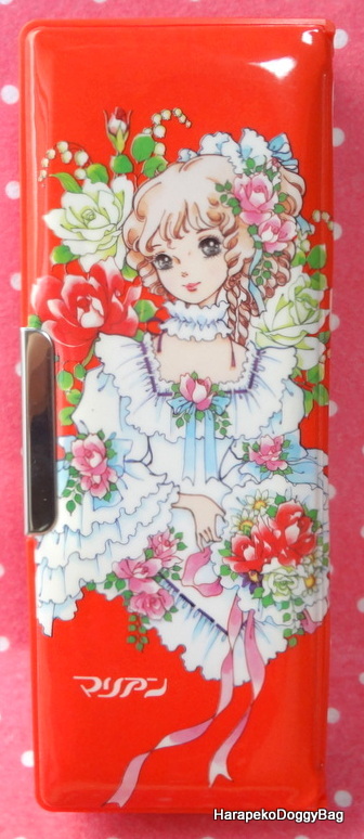 vintage, japanese stationery, retro, pink, pencil case, stationery ...