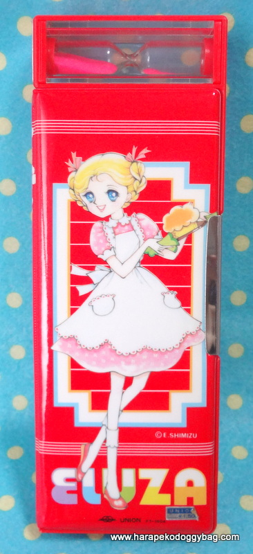 vintage, japanese stationery, retro, red, pencil case, stationery ...