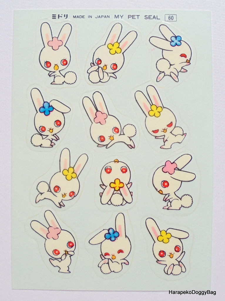 Vintage, Retro, Japanese, Japan, Macoto Takahashi, Midori, Stickers ...