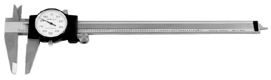 6 INCH SWISS-STYLE DIAL CALIPER starrett mitutoyo brown sharpe lufkin ...