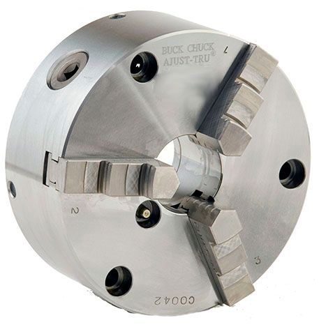 BUCK B8063S 6" 3 Jaw ATSC Forged Steel Body Chuck Inside & Outside ...