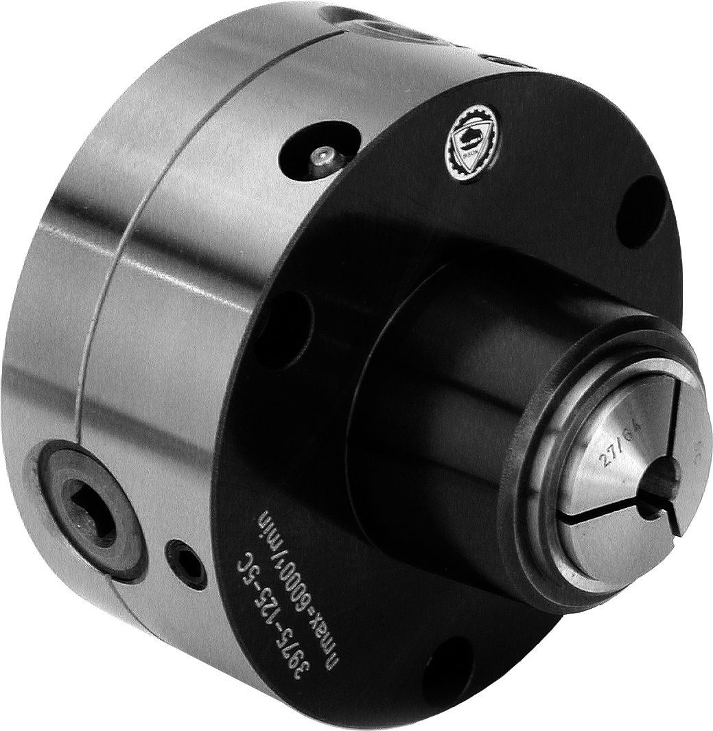 Bison 16C Plain Back Collet Chuck - Front Mounting