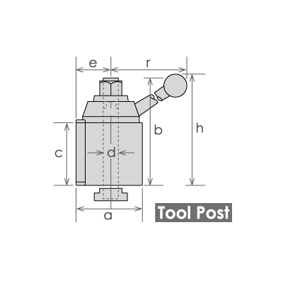 CA QUICK CHANGE TOOL POST WEDGE TYPE