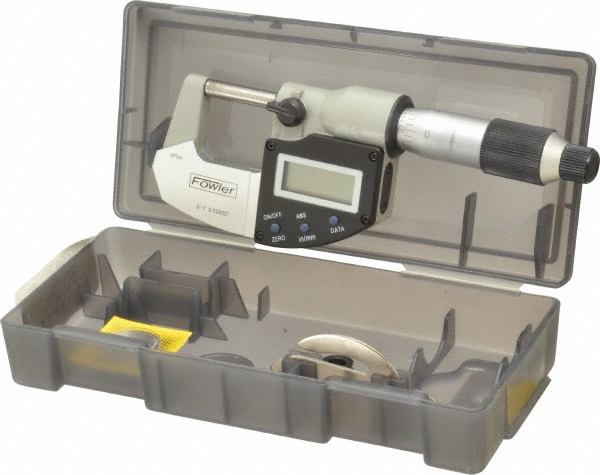 Fowler 2-3"/50-75mm Electronic Micrometer IP54 RS232 54-815-003-2 548150032