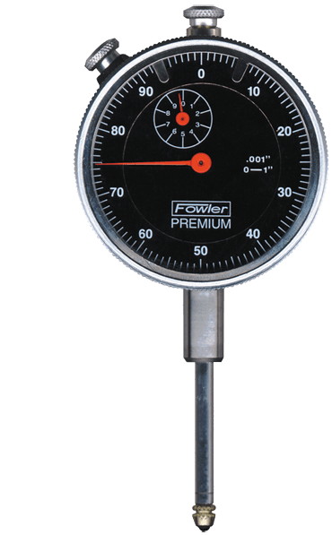 Fowler Kit Contains: Fowler 0-1" Travel Premium Black Dial Indicator ...