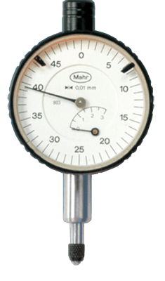 Mahr Federal .120 Total Range - .0005 Graduation - AGD 1 Dial Indicator