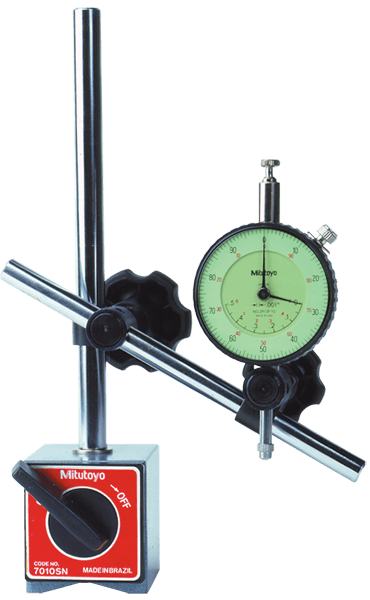 Mitutoyo Kit Contains: 7010S Mag Base And 2416S Indicator - Magnetic ...