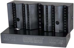 SNAP Jaws 6" VEE JAW 1/8" TO 1 3/4" for 6" Kurt Vise 6MVJ-250