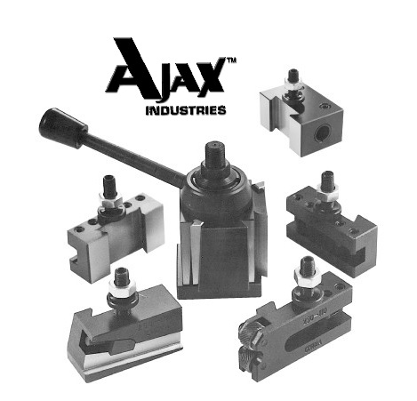 Tool Post Set 5 Holders Wedge AXA UP To 12" Lathe Swing