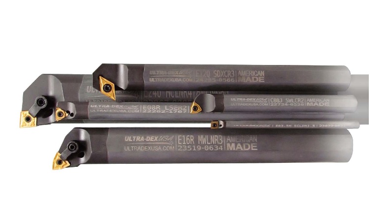 USA Coolant SOLID CARBIDE 1" Shank Positive Triangle Boring Bar TPMT