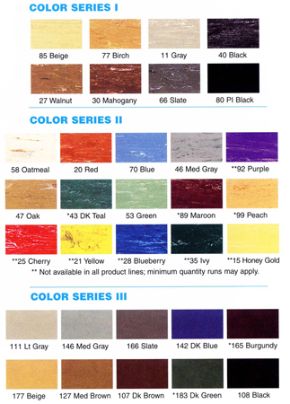 Color Charts | All Stair Treads